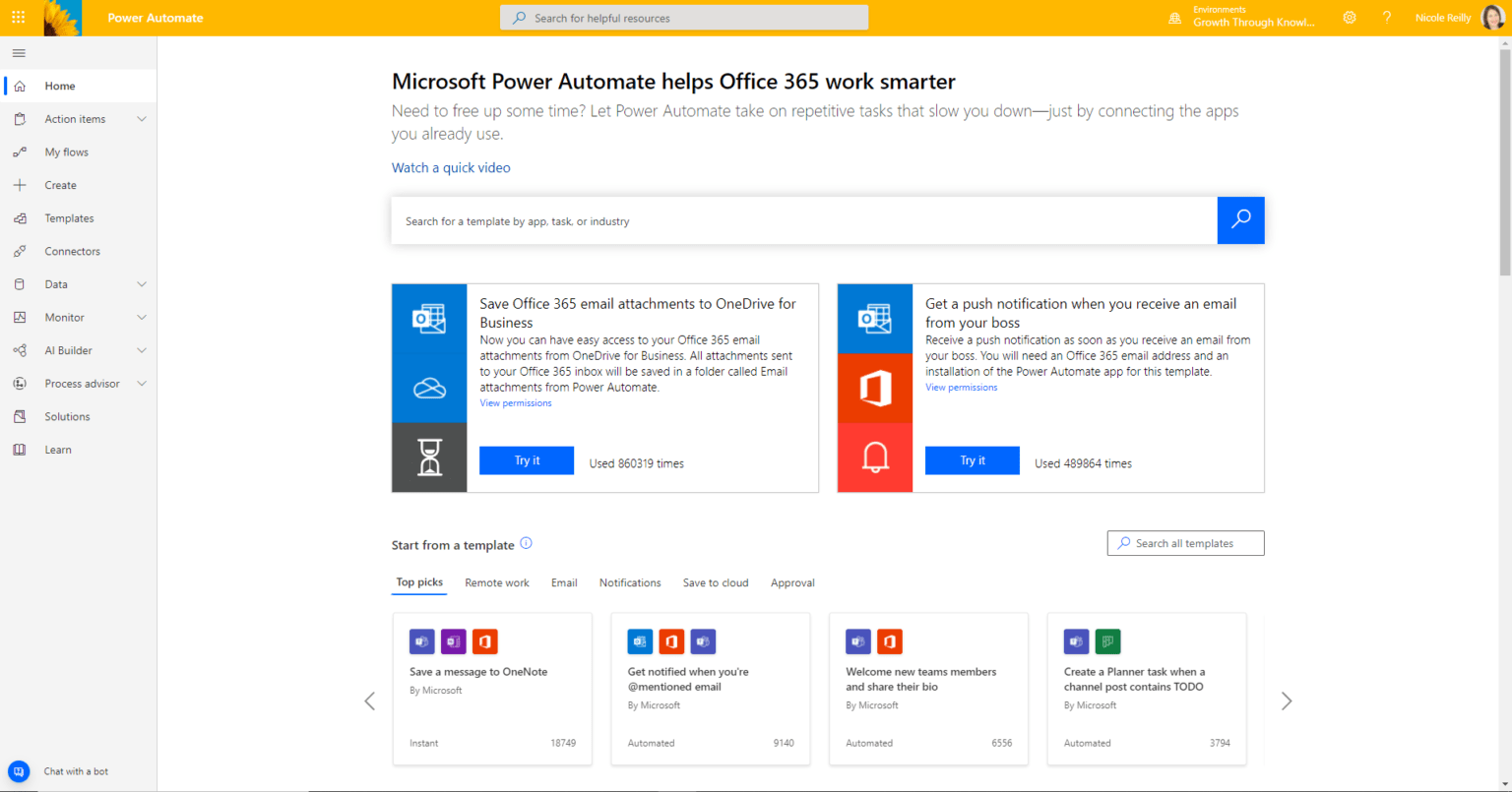 Getting started with Microsoft Power Platform - Growth Through Knowledge